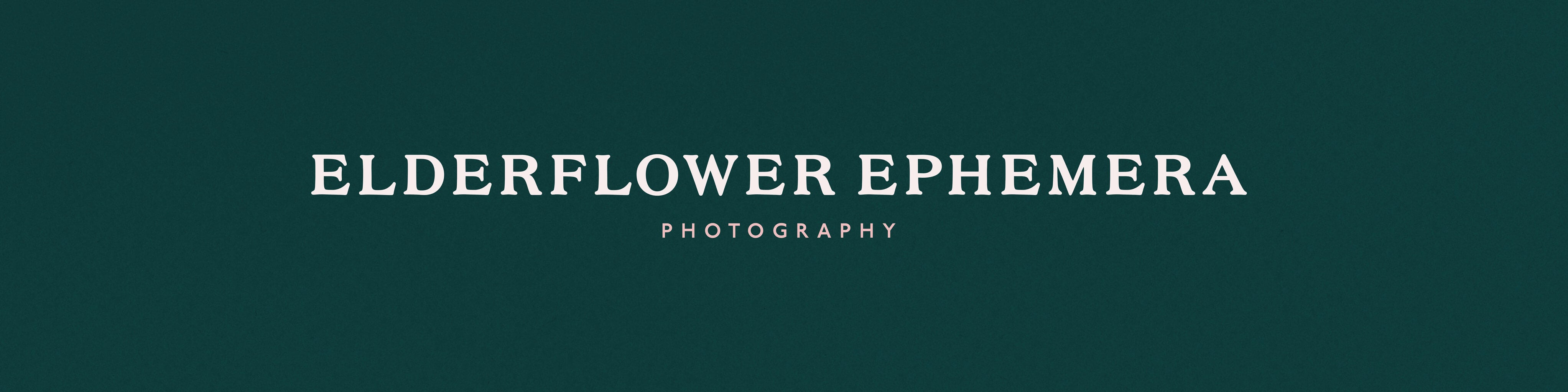 Elderflower Ephemera | Film photographer branding case study by ...