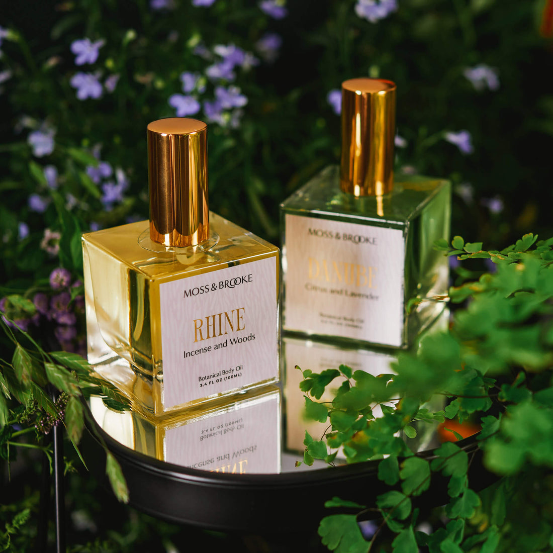 Moss & Brooke | Botanical skincare branding case study by Obscurio & Co.