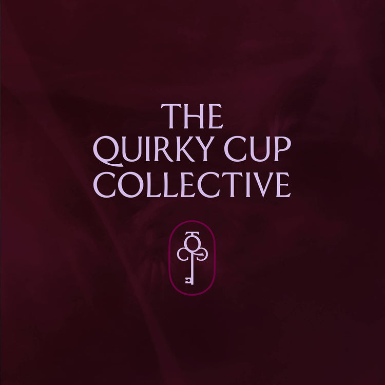 The Quirky Cup Collective | Book-ish stationery branding case study by Obscurio & Co.